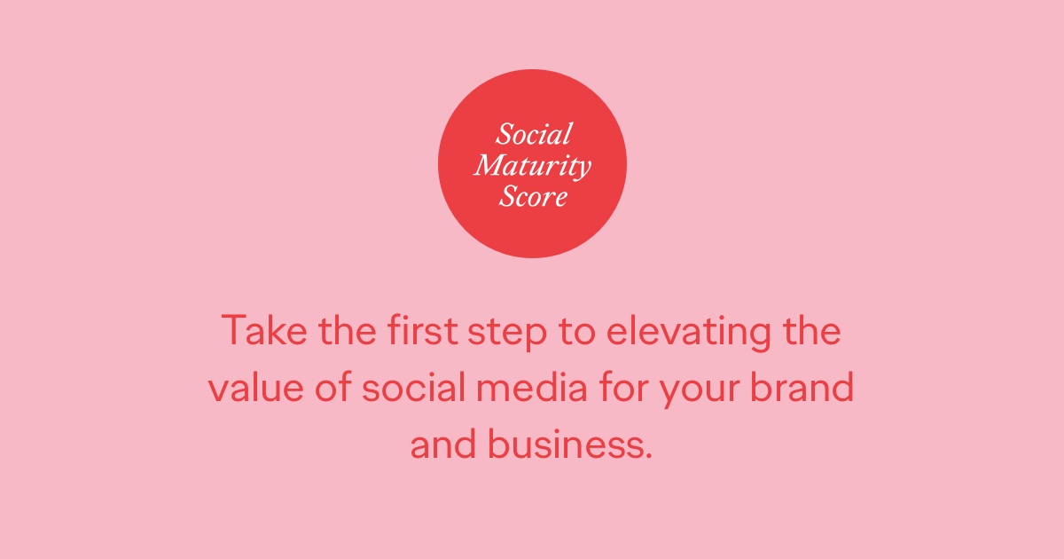 Social Maturity Score